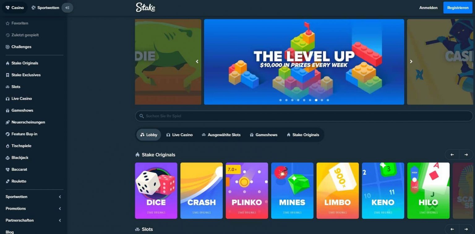 Stake Casino - Guía completa de Stake en línea